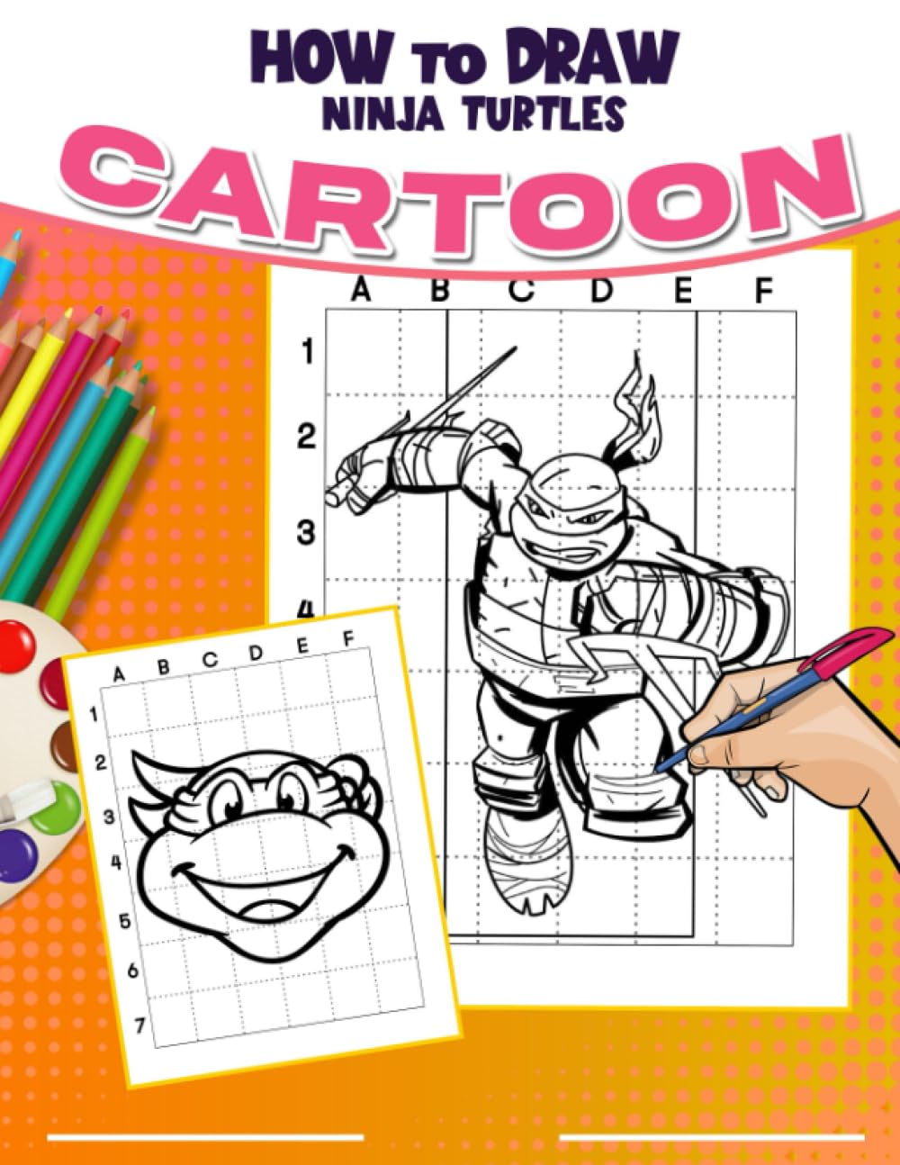 How To Draw Cartoon: Step by Step and Simple Cartoon Characters ...