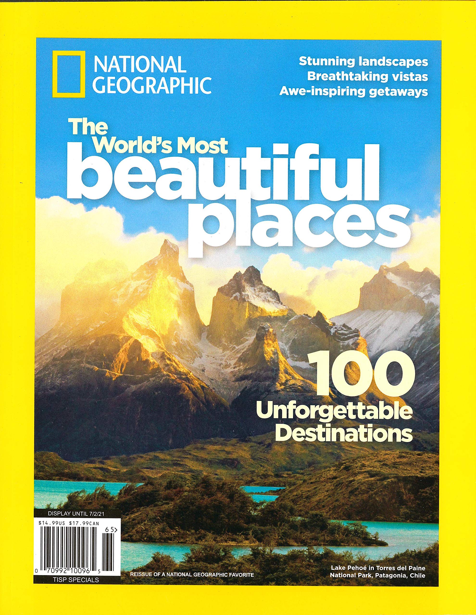 NATIONAL GEOGRAPHIC MAGAZINE - THE WORLD MOST BEAUTUFUL PLACES 2021 ...