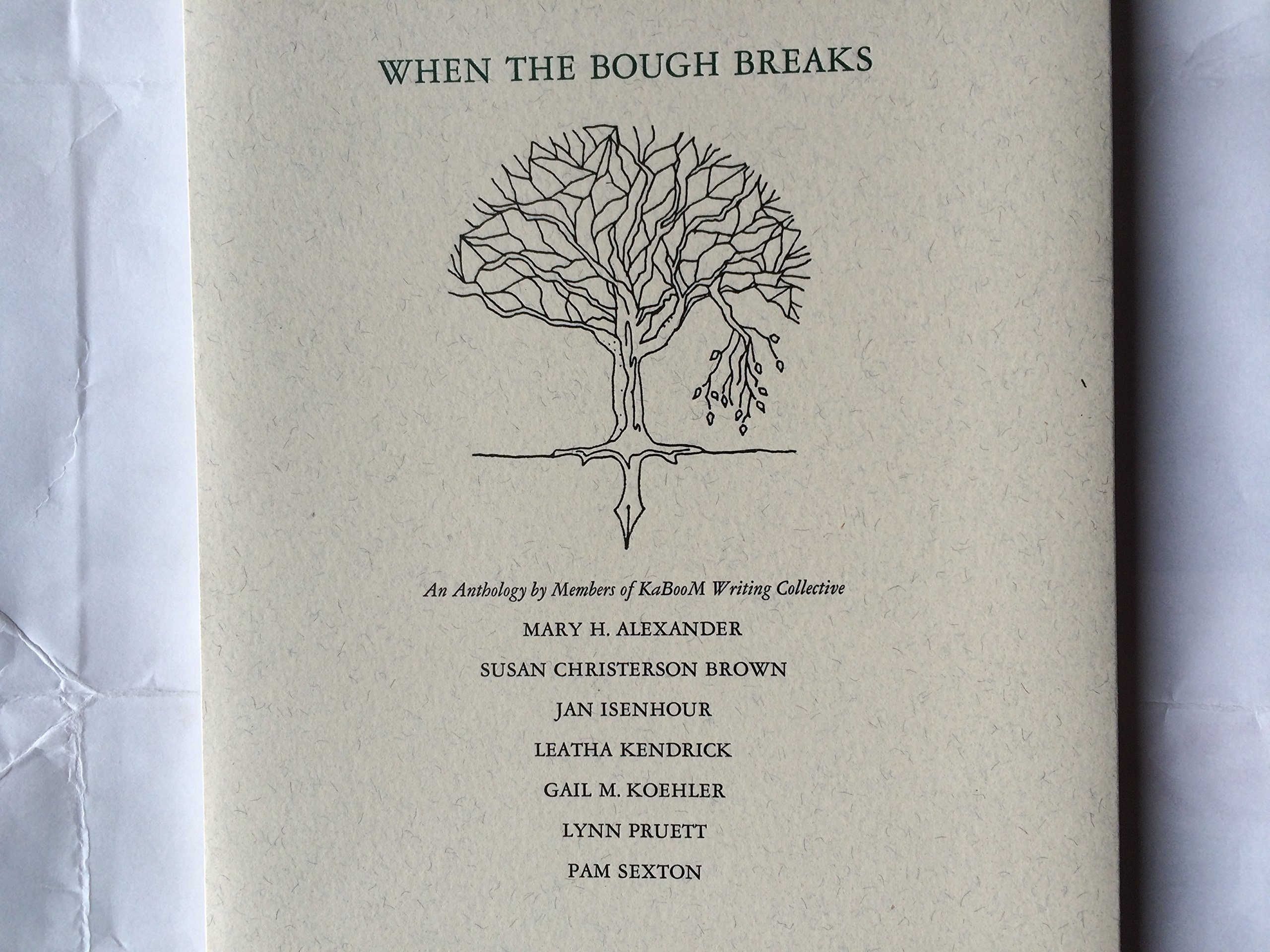 When the Bough Breaks by Kaboom Writing Collective | Goodreads