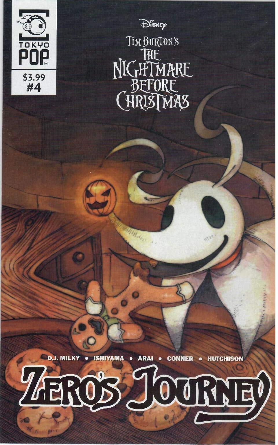 The Nightmare Before Christmas Zero's Journey Comic #4 by D.J. Milky ...