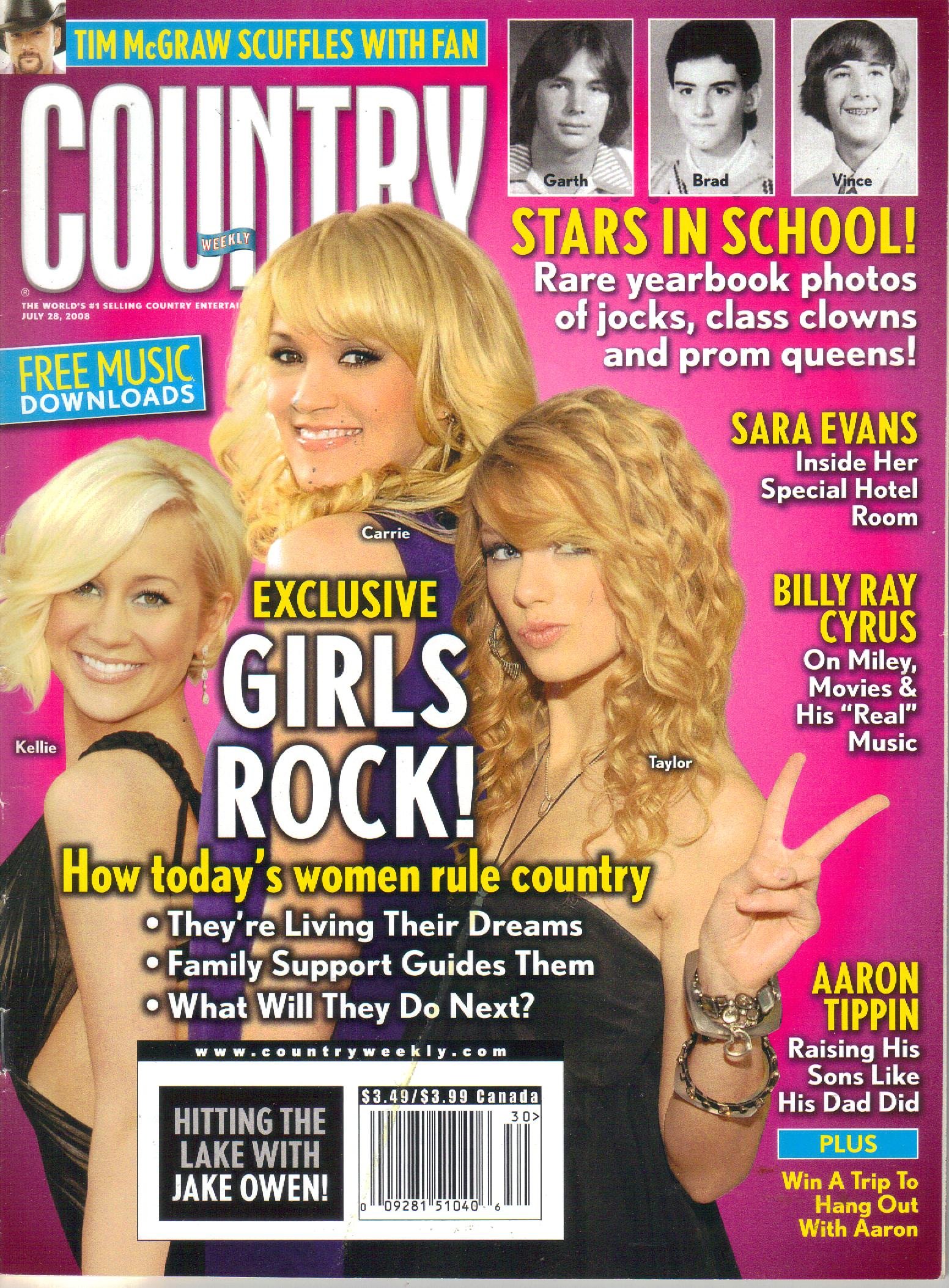 Girls Rock! How Todays Women Rule Country / Tim McGraw Scuffles With ...