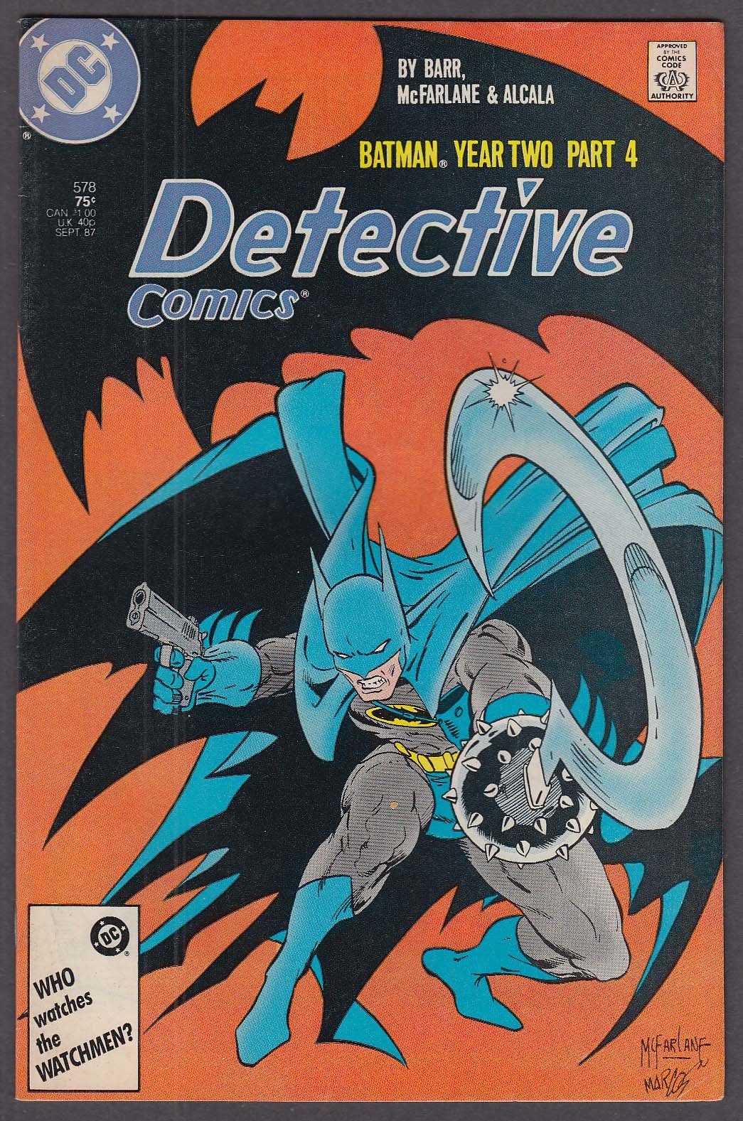 Batman Detective Comics Year Two Part 4 No. 578 Sep 1987 by Mike W ...