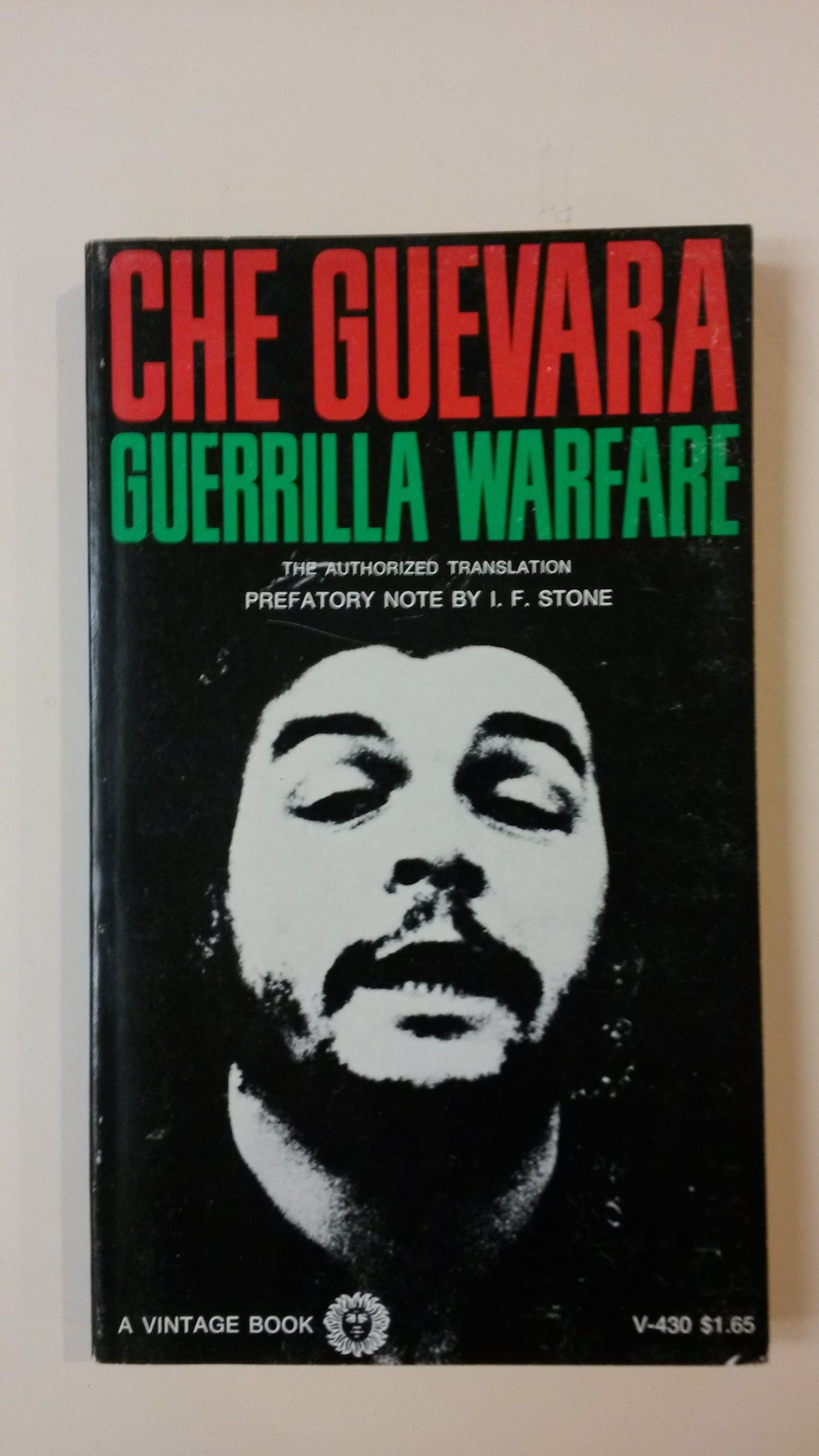 CHE GUEVARA GUERRILLA WARFARE THE AUTHORIZED TRANSLATION by Che Guevara ...