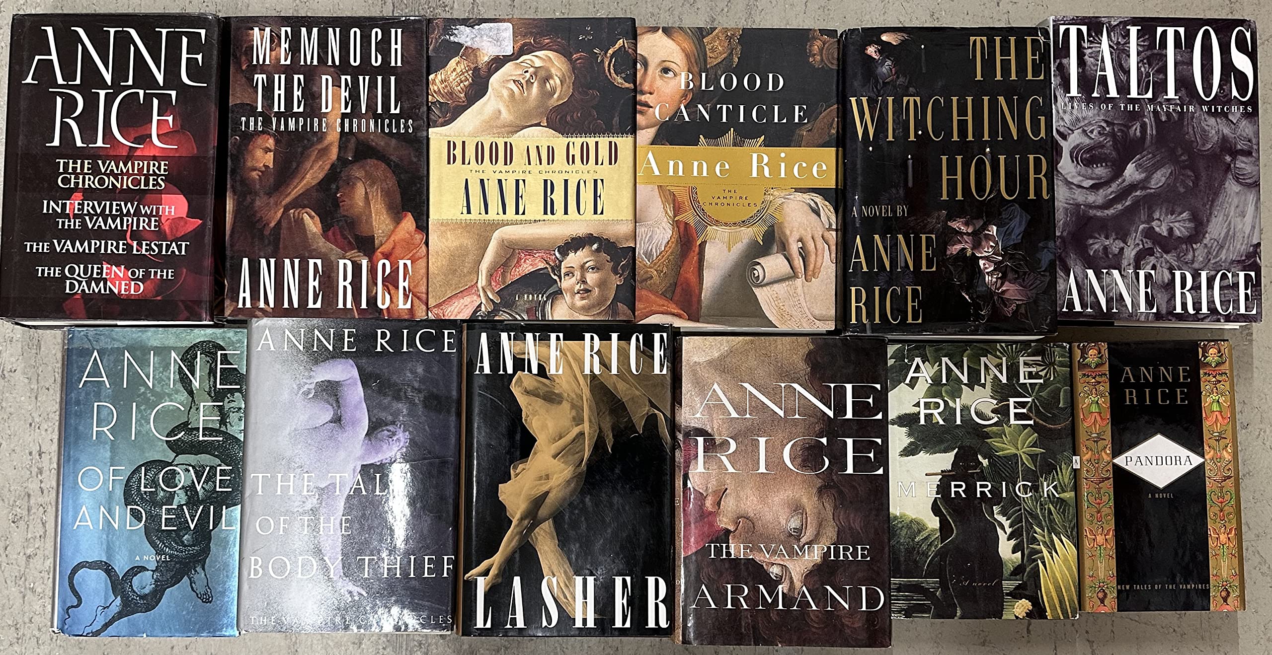 The Vampire Chronicles Complete 10 Hardcover Set by Anne Rice | Goodreads