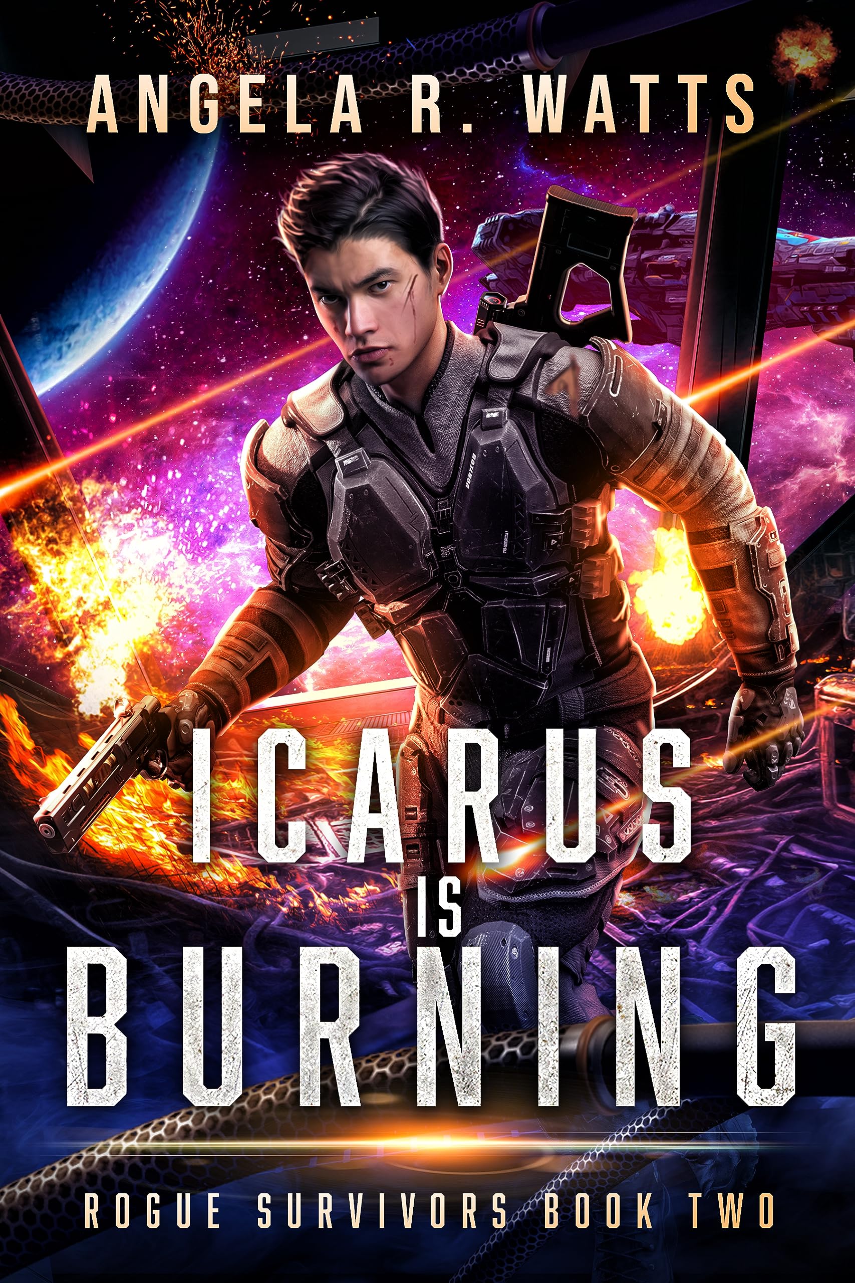 Icarus is Burning: A Space Opera Novel by Angela R. Watts | Goodreads