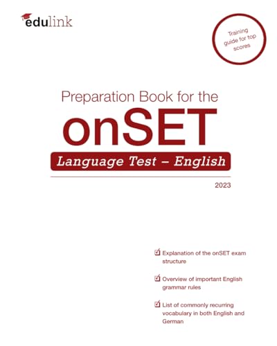 Preparation Book for the onSET Language Test – English by edulink GmbH ...
