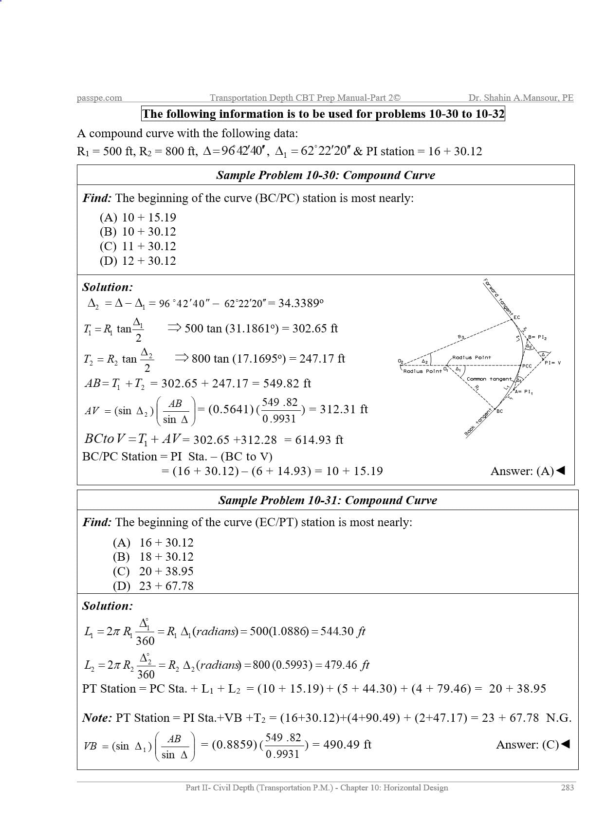 PE Civil Transportation Exams 5th Ed by Dr. A Shahin Mansour | Goodreads