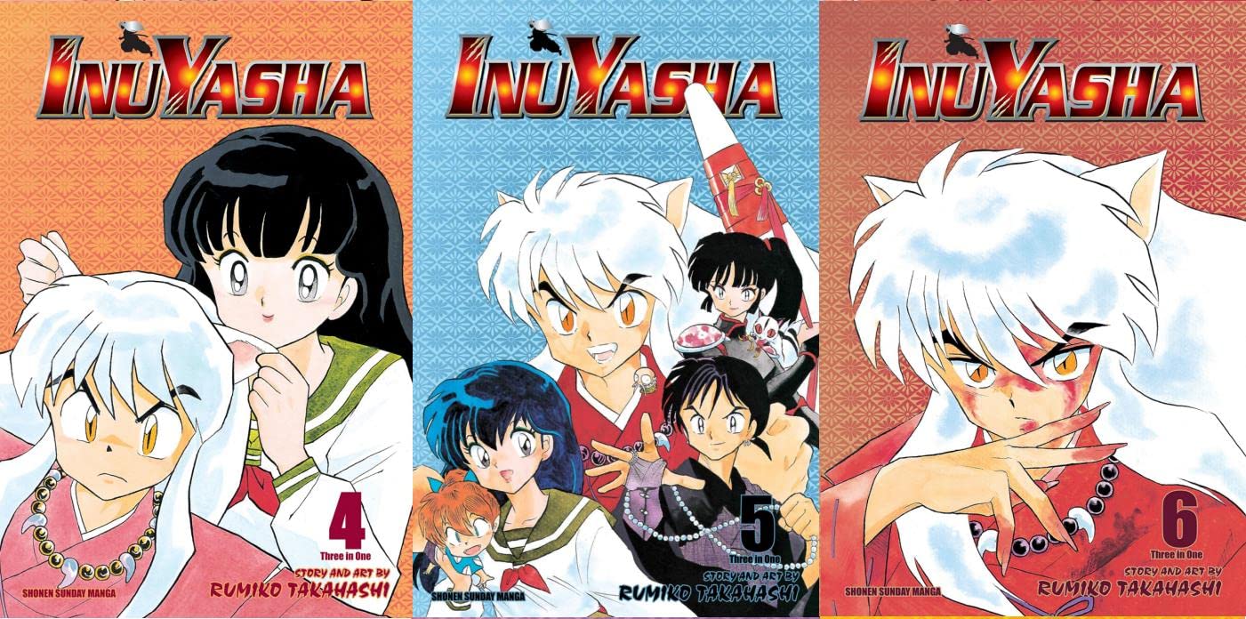Inuyasha VIZBIG Edition Manga by Rumiko Takahashi: 9-book Collection ...