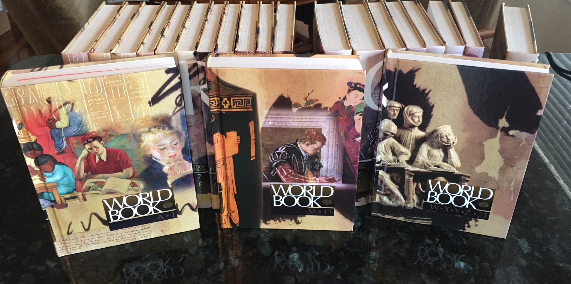 2006 World Book Encyclopedia Set - Complete Set - 22 Books by World ...