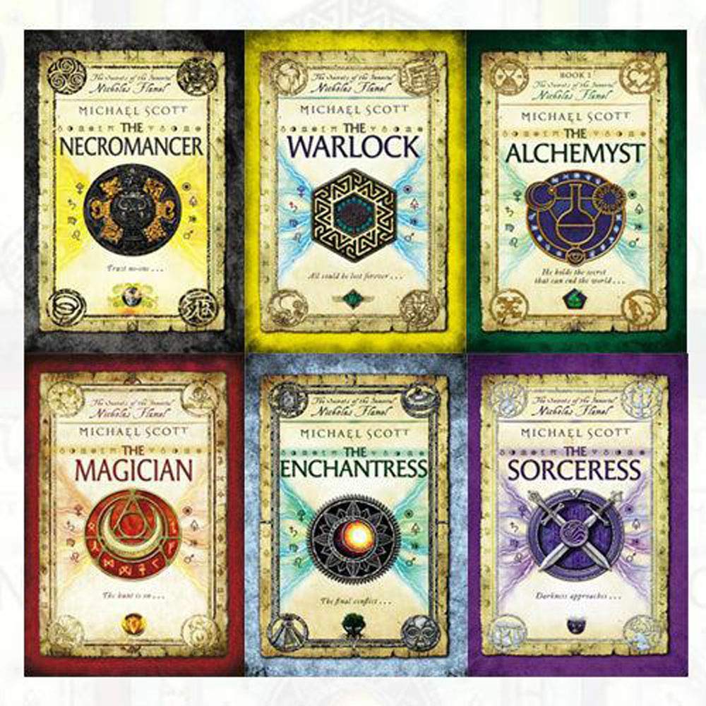 A Complete Michael Scott's The Secrets of the Immortal Nicholas Flamel ...