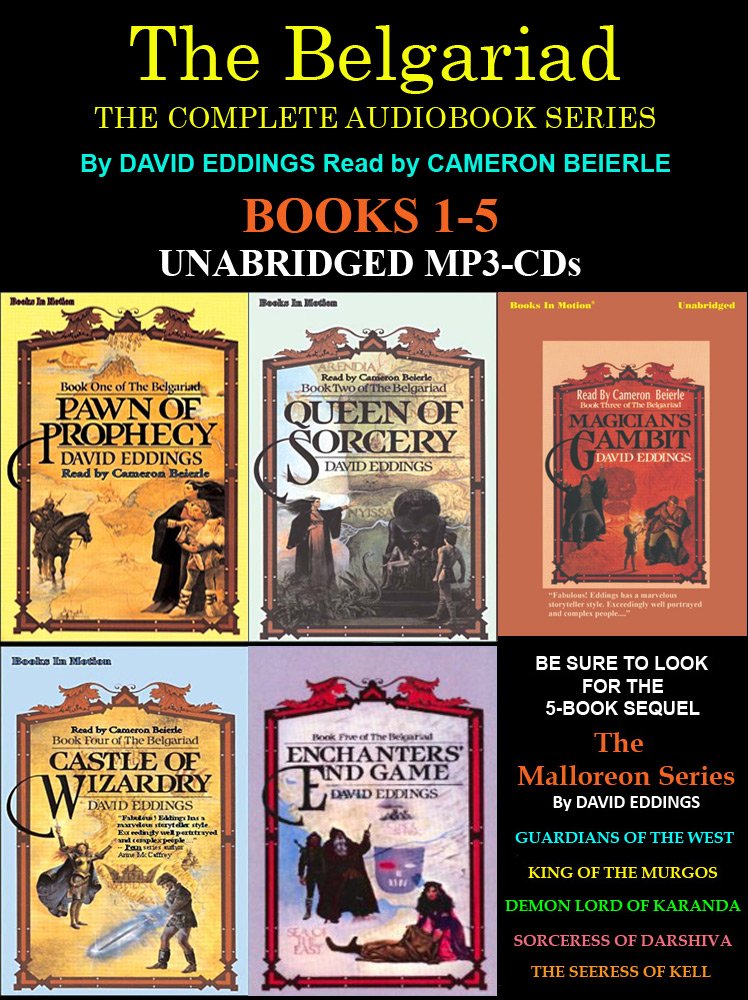 The Complete Belgariad Series Books 1-5 (Pawn of Prophecy, Queen of ...