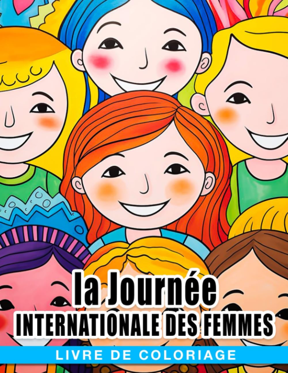 Livre de coloriage pour la Journée internationale des femmes: Les pages ...