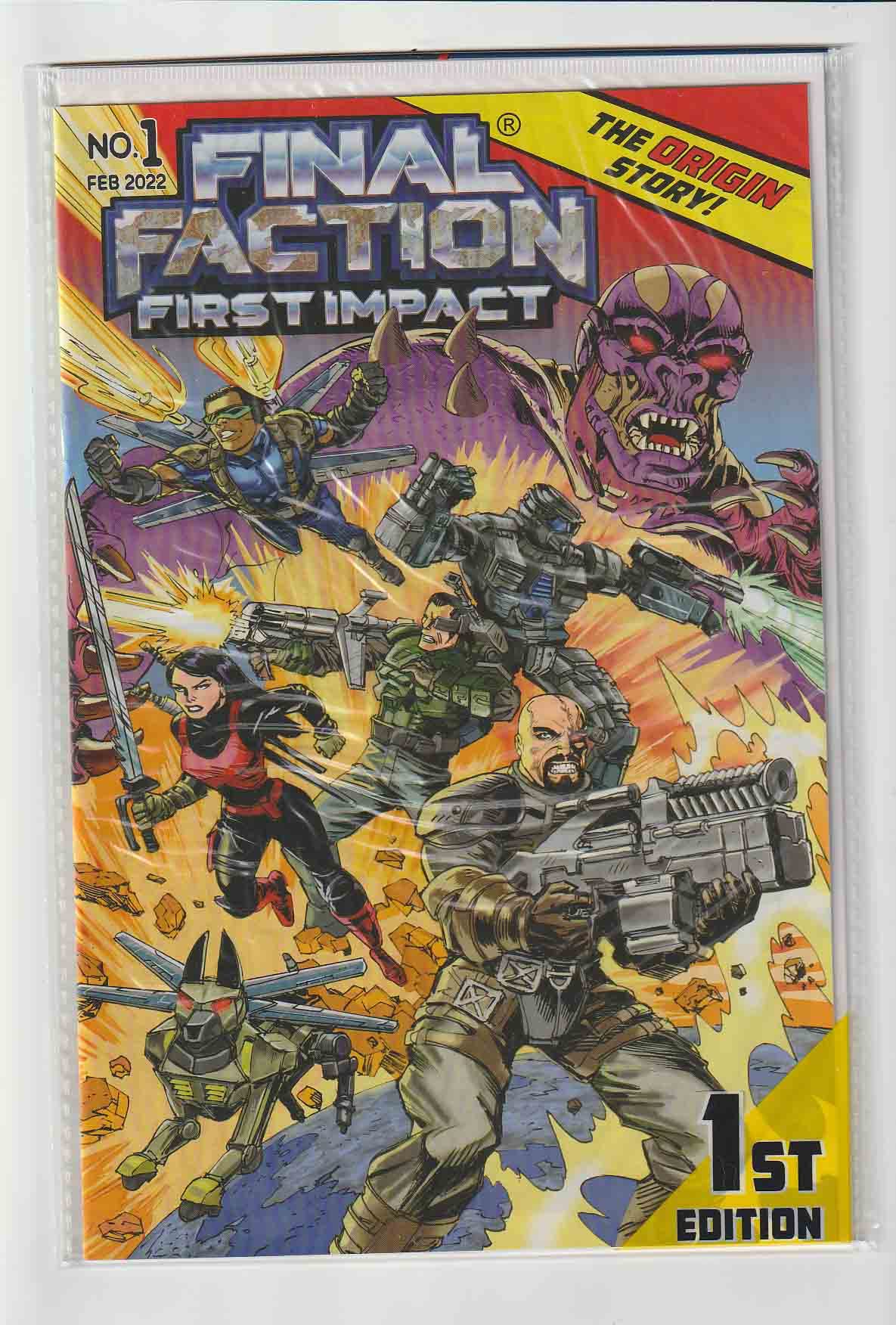 Final Faction #1 (2022) 1st Appearance of Alpha Team by Dollar Tree ...