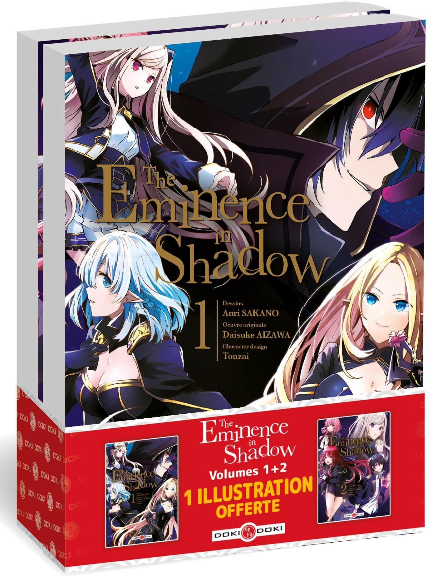 The Eminence in Shadow - pack vol. 1 & 2 + Exlibris by Daisuke Aizawa ...