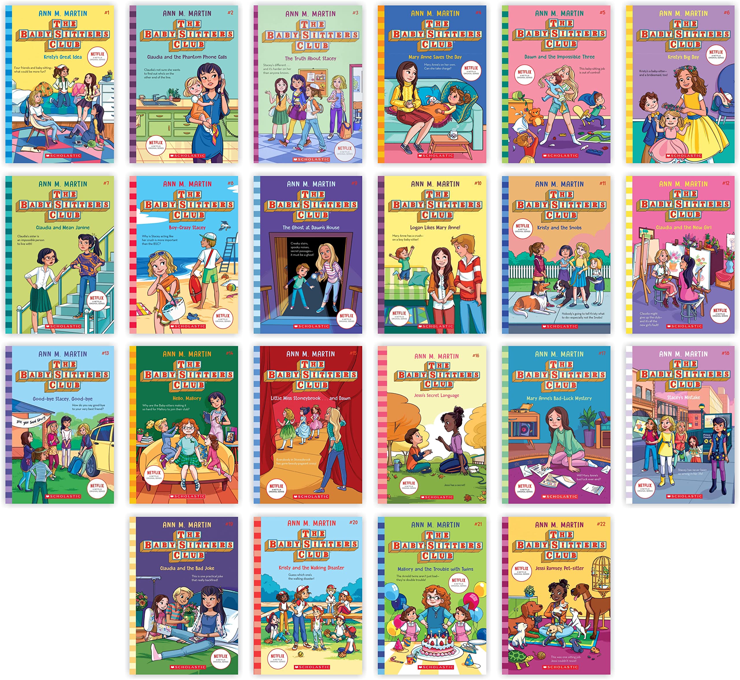 NEW!! The Baby-Sitters Club Complete Series Set, Books 1-22 by Ann M. Martin | Goodreads