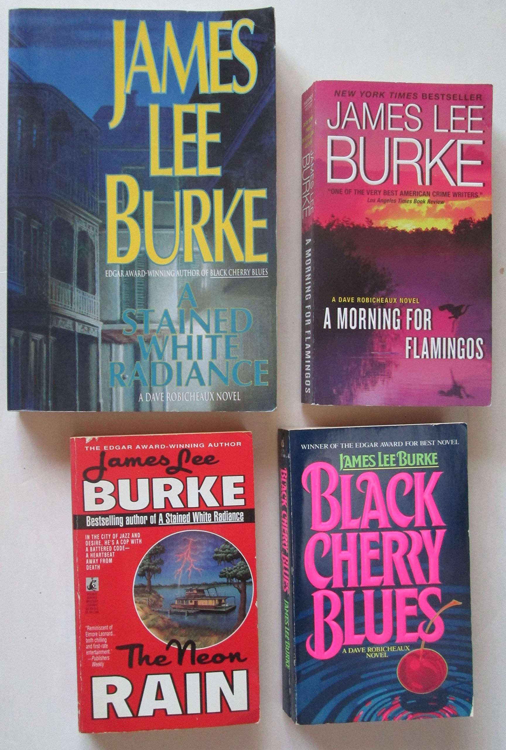 James Lee Burke Dave Robicheaux Collection of 8 Novels by James Lee ...