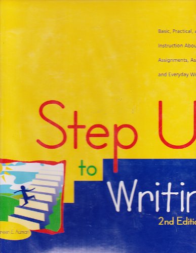 Step Up To Writing 2nd Edition Teacher's Manual by Maureen E Auman ...