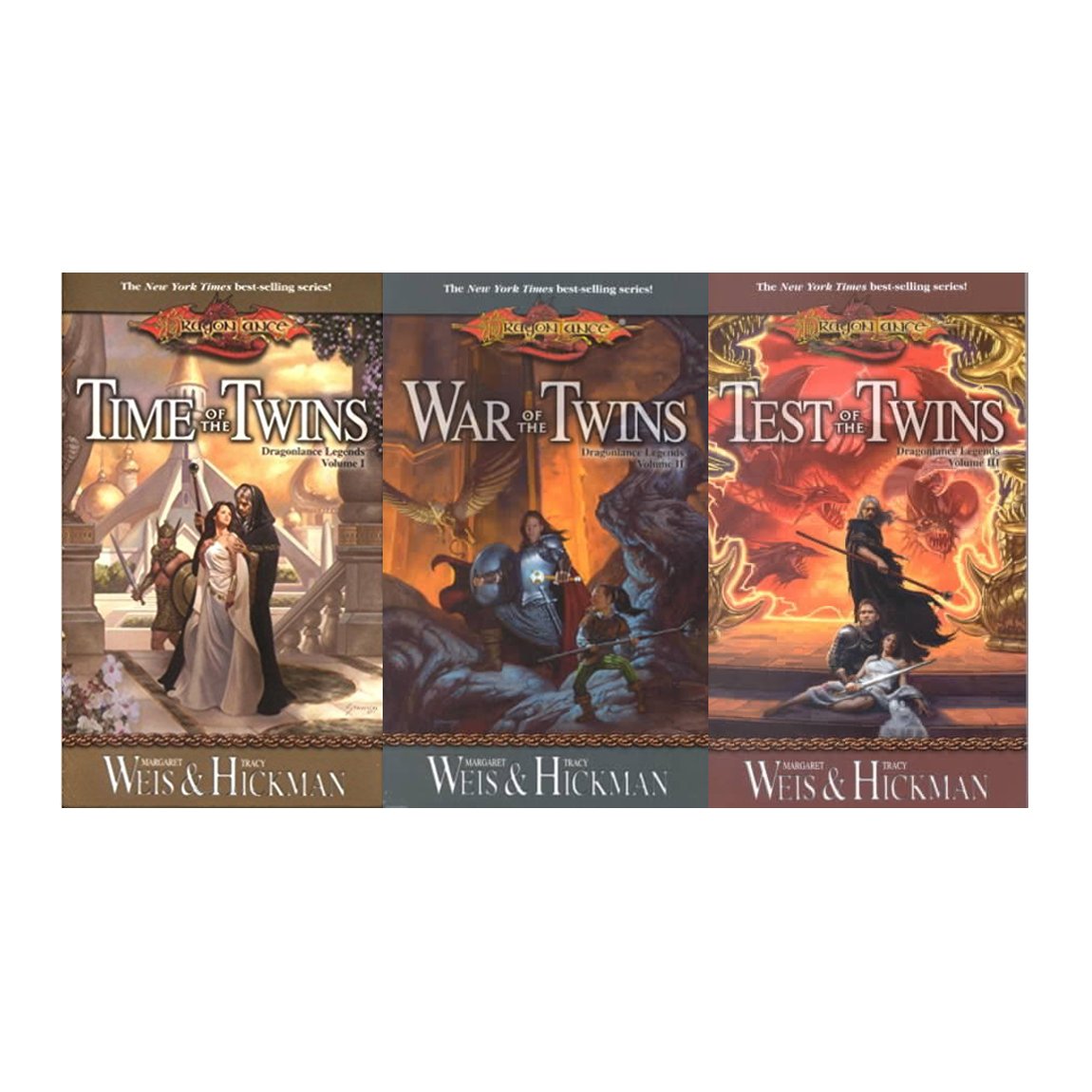 Dragonlance Legends Trilogy: #1- Time of the Twins/ #2- War of the ...