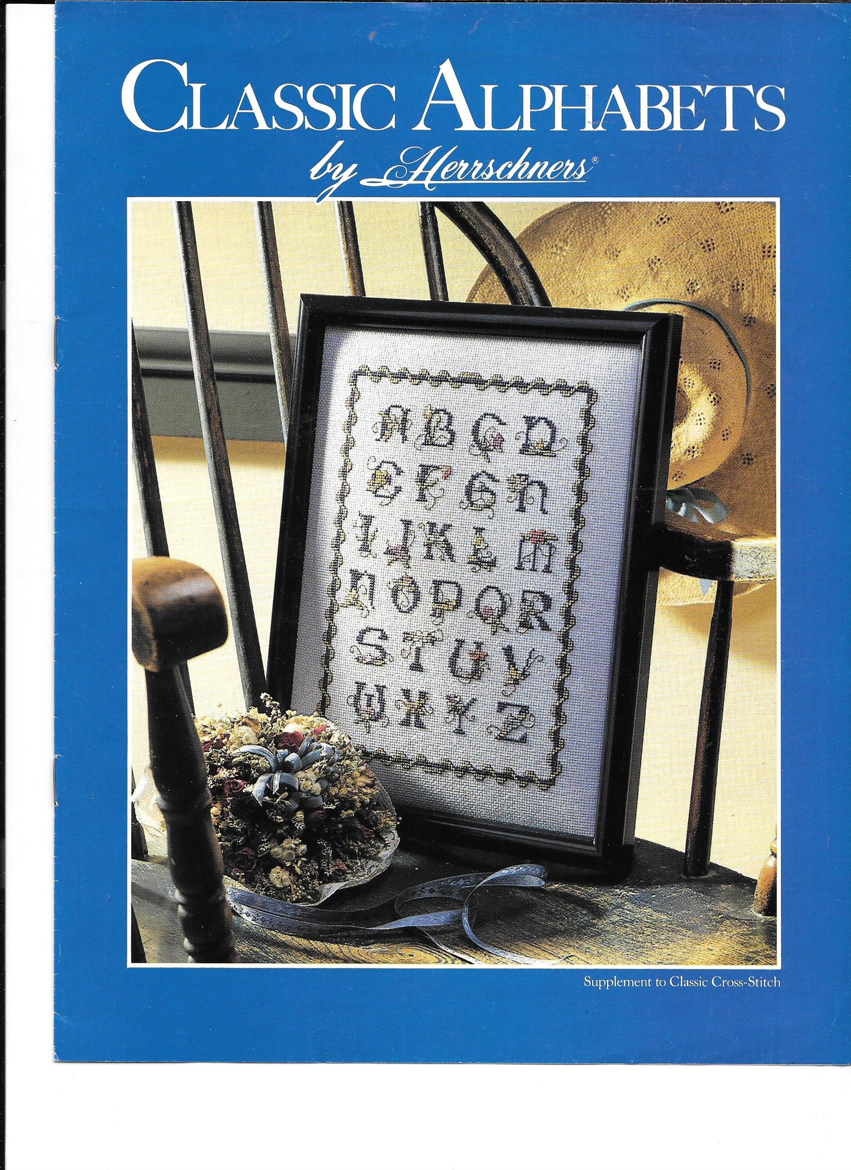Classic Alphabets (Craft leaflet) by Herrschners | Goodreads