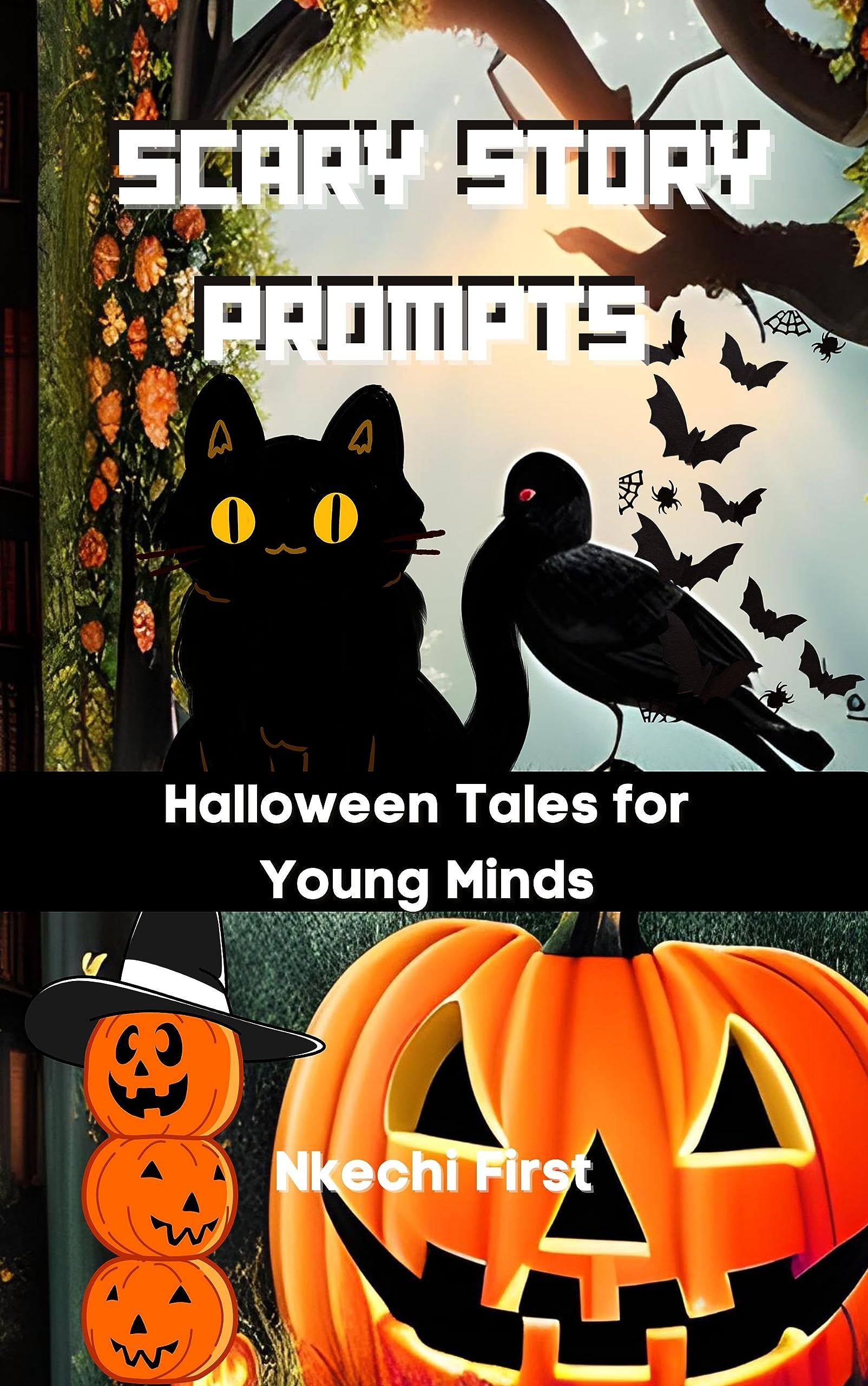 Scary Story Prompts: Halloween Tales for Young Minds: A Guide for ...