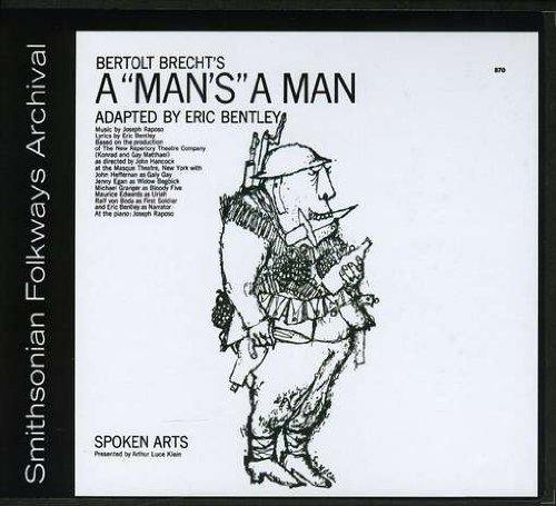 A Man's a Man By Bertolt Brecht by Eric Bentley by Bertolt Brecht ...