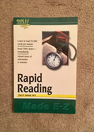 Rapid Reading Made E-Z by Paul R. Scheele | Goodreads
