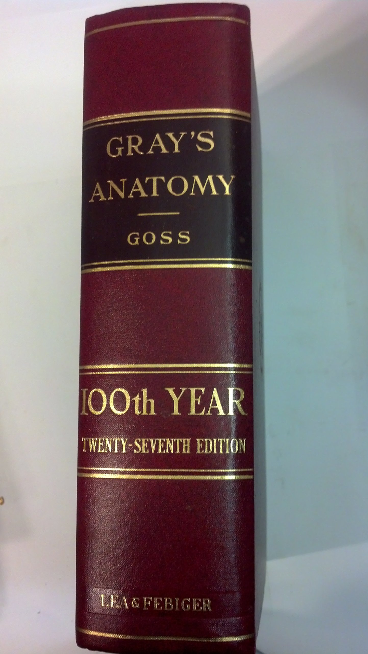 Gray's Anatomy of the Human Body by M.D. Charles Mayo Goss | Goodreads