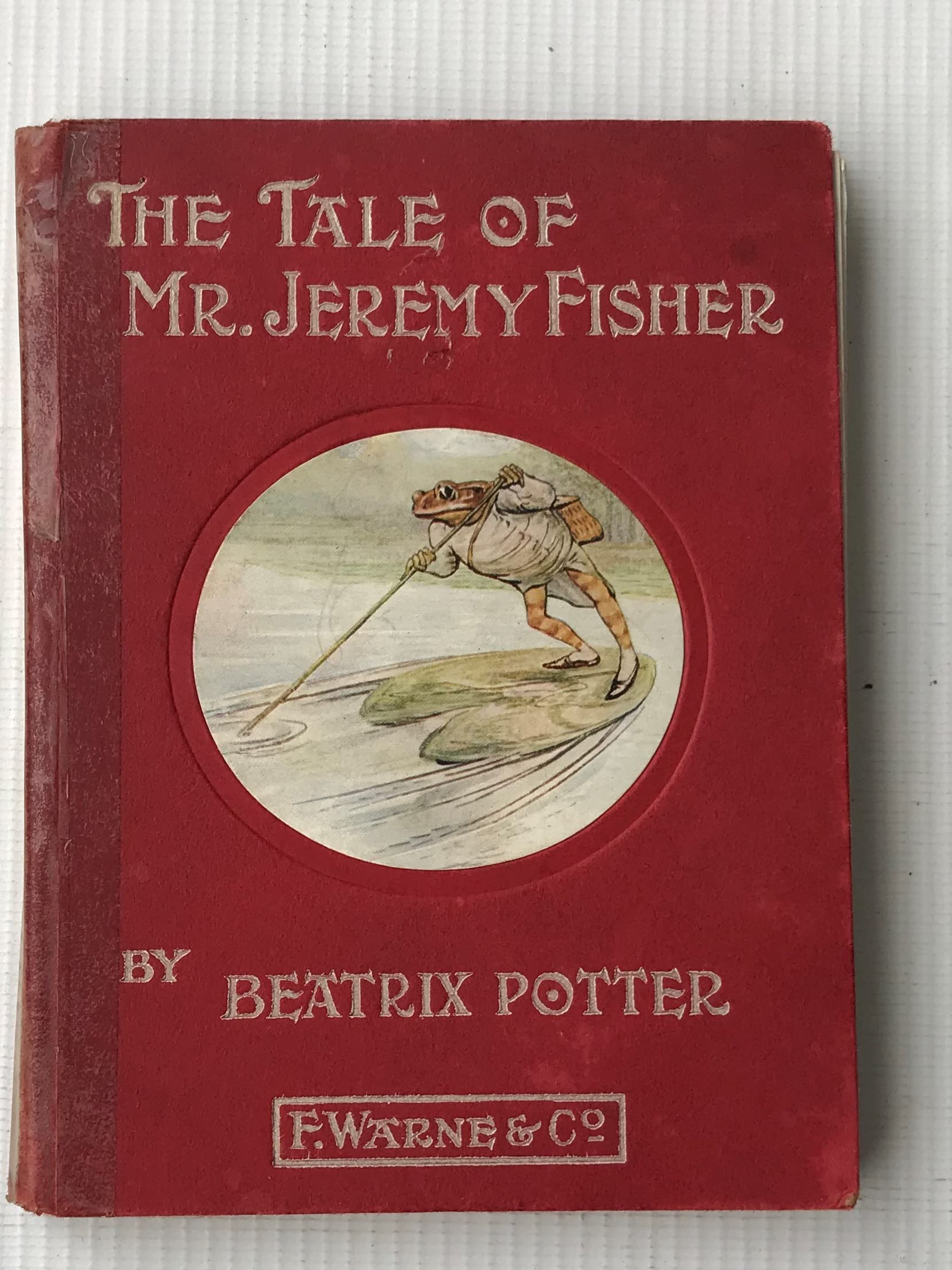 The Tale of Mr. Jeremy Fisher: Written by Beatrix Potter, 1906 Edition ...