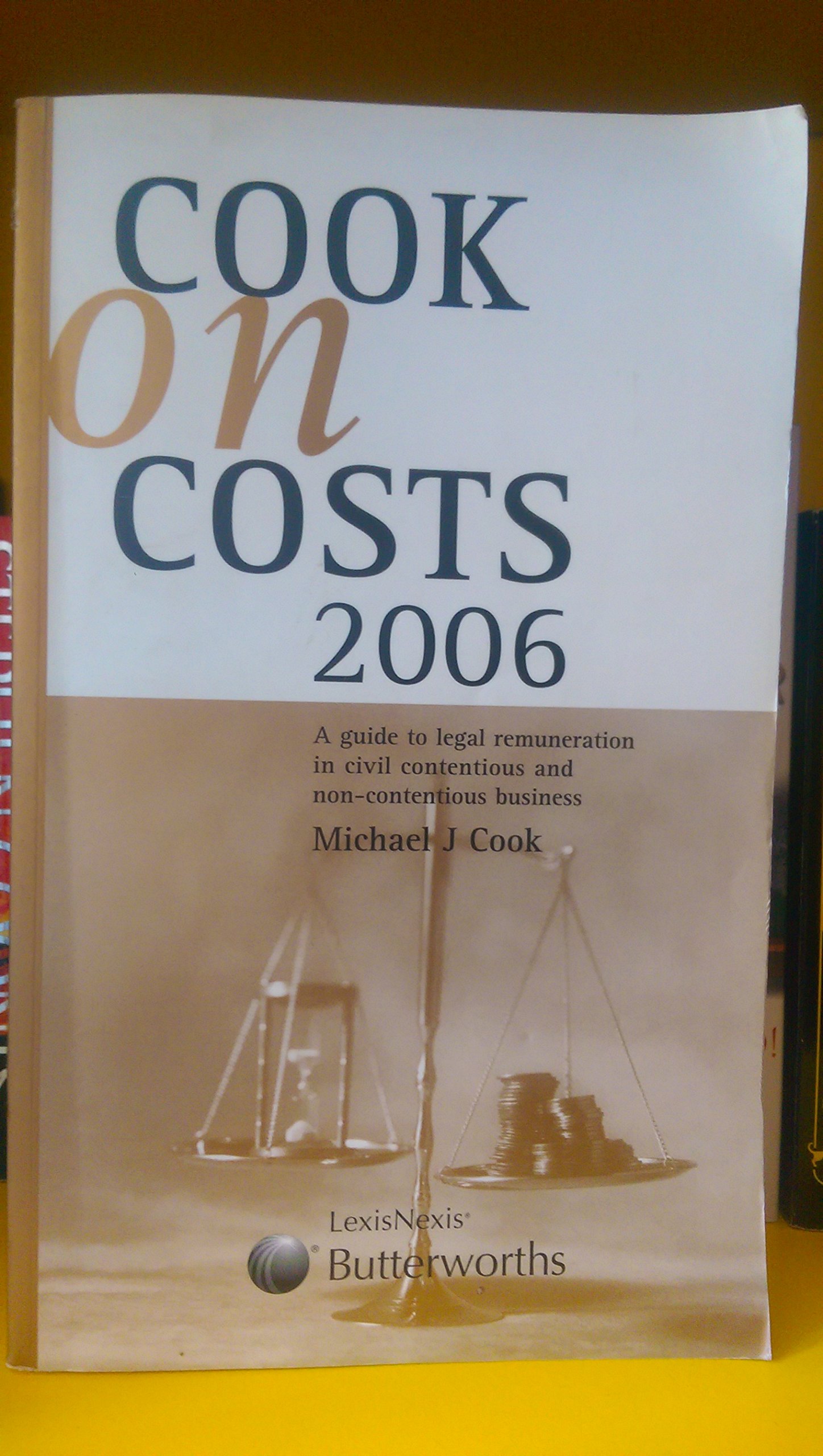 Cook on Costs 2006 by Michael J. Cook | Goodreads