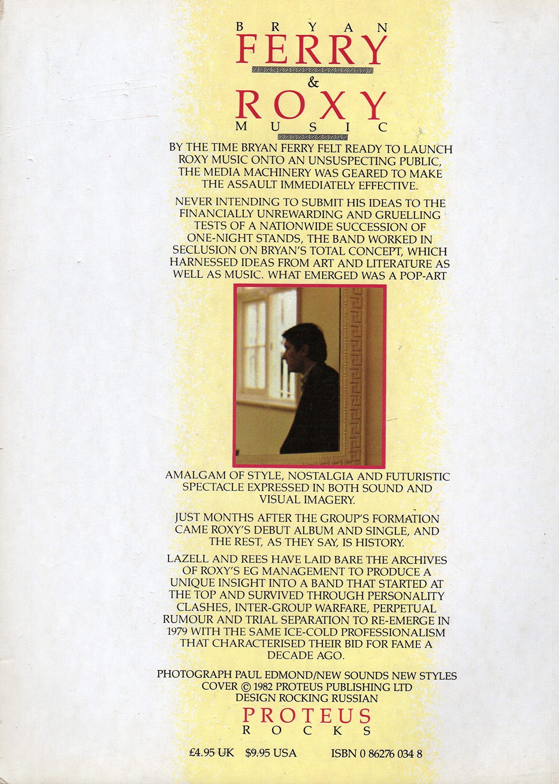 Bryan Ferry and Roxy Music by Dafydd Rees | Goodreads