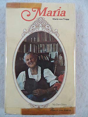 Maria Von Trapp MY OWN STORY Creation House Third Printing 1973 SIGNED ...