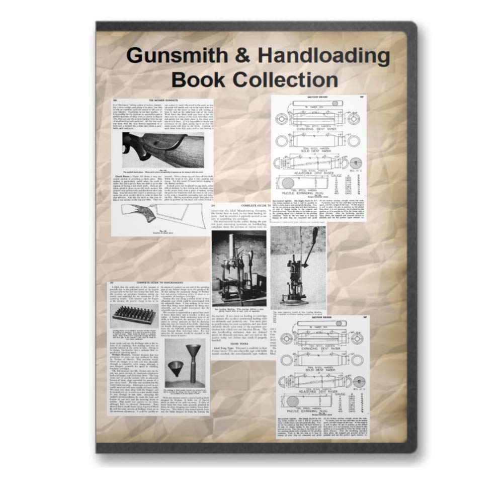 The Modern Gunsmith and Handloader Historic Book Collection on CD by ...