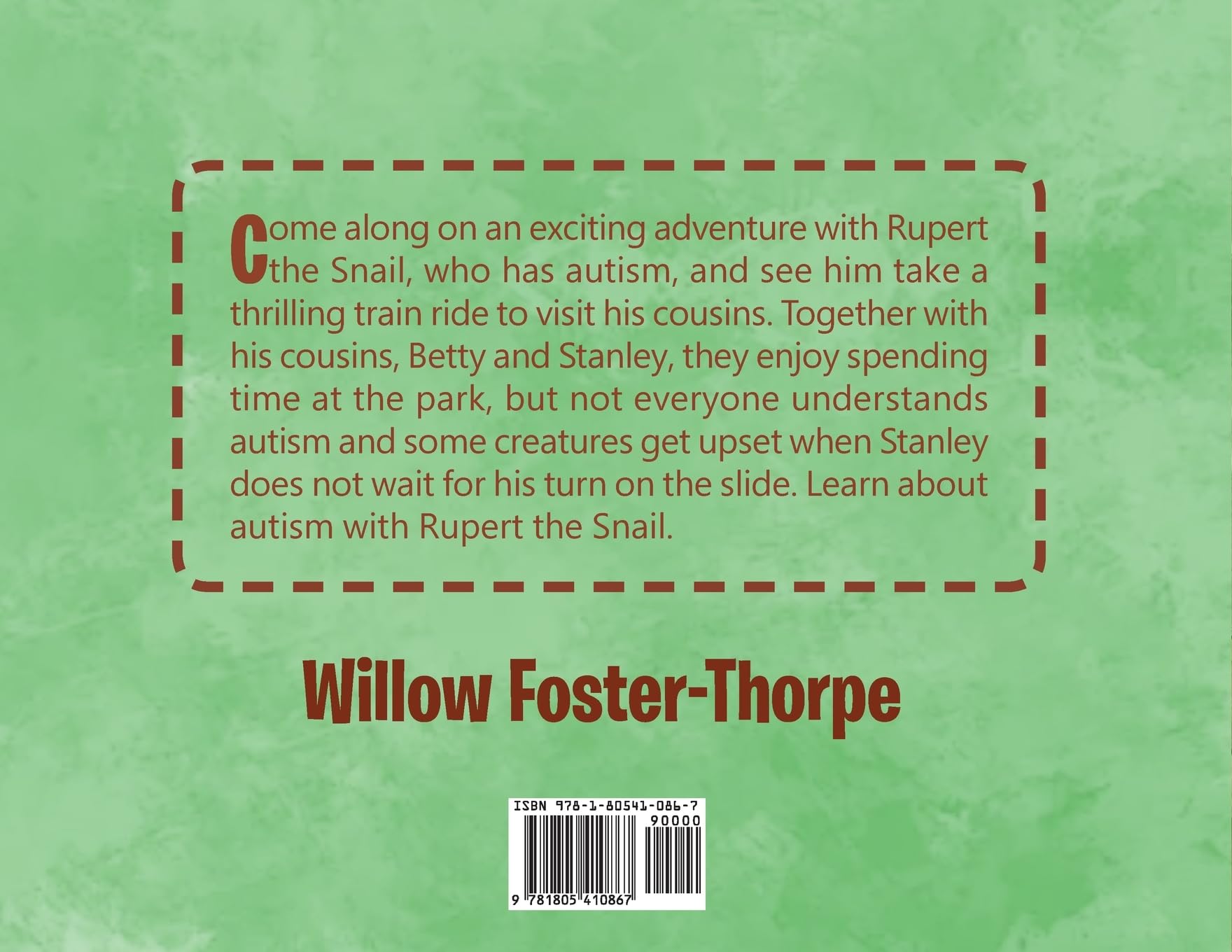 Understanding autism with Rupert the Snail: Unique Creatures by Willow ...