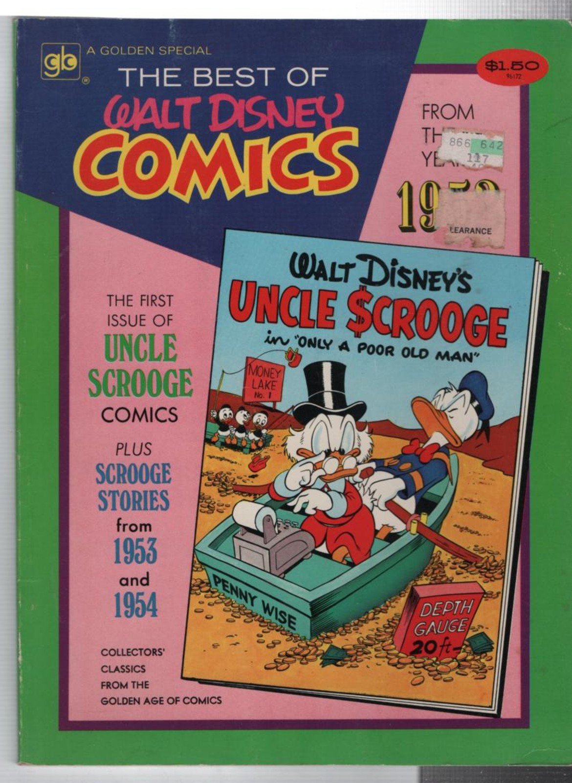The Best of Walt Disney Comics 1952: Uncle Scrooge in "Only a Poor Old ...