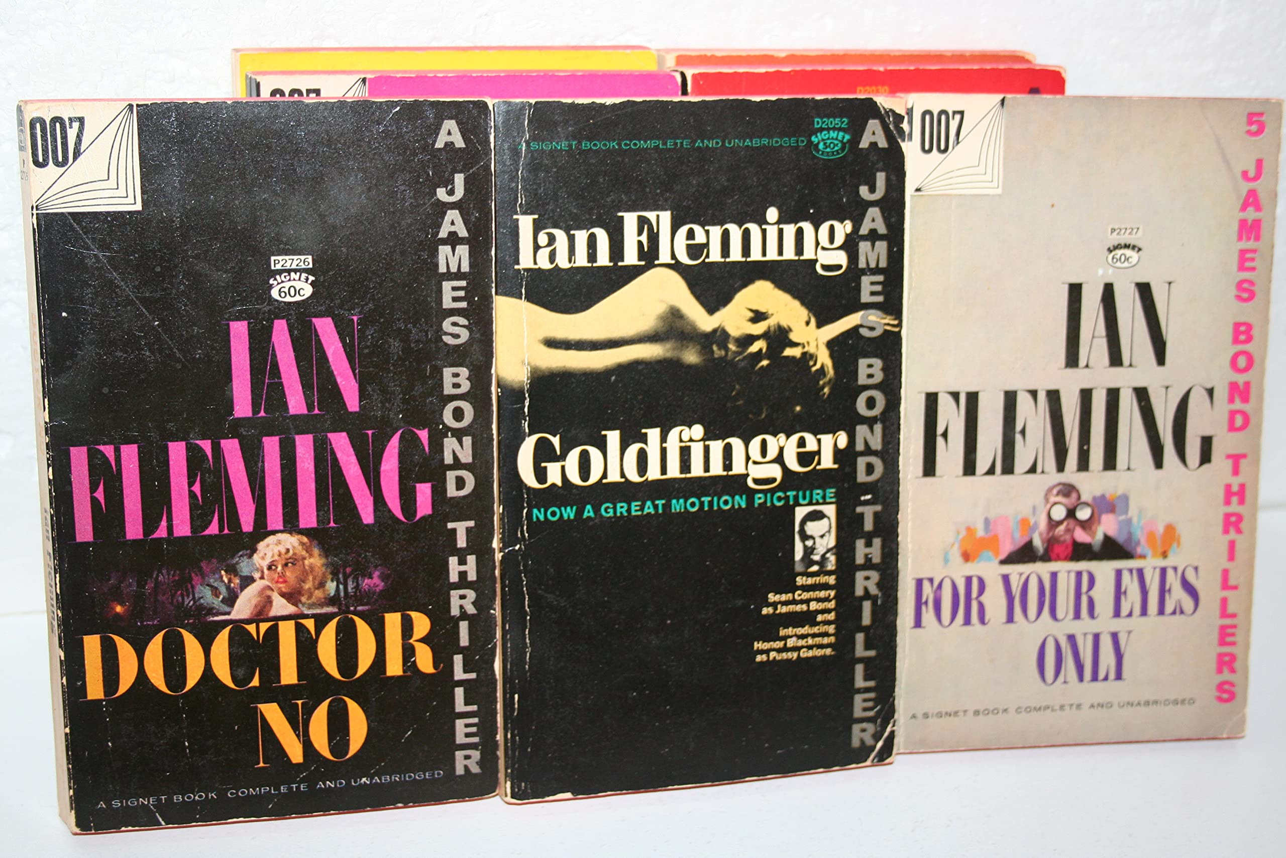 Ian Flemings 007 Series Vintage 7-book Collection: #1, 2, 4-8 by Ian ...