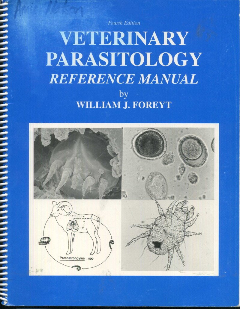 Veterinary Parasitology Reference Manual Fourth Edition by William J ...