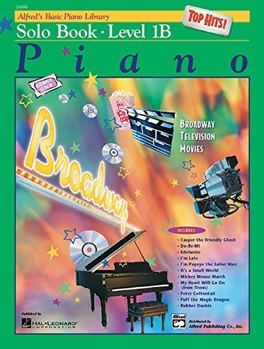 Alfred's Basic Piano Library: Top Hits Solo Book, Level 1B by Lancaster ...