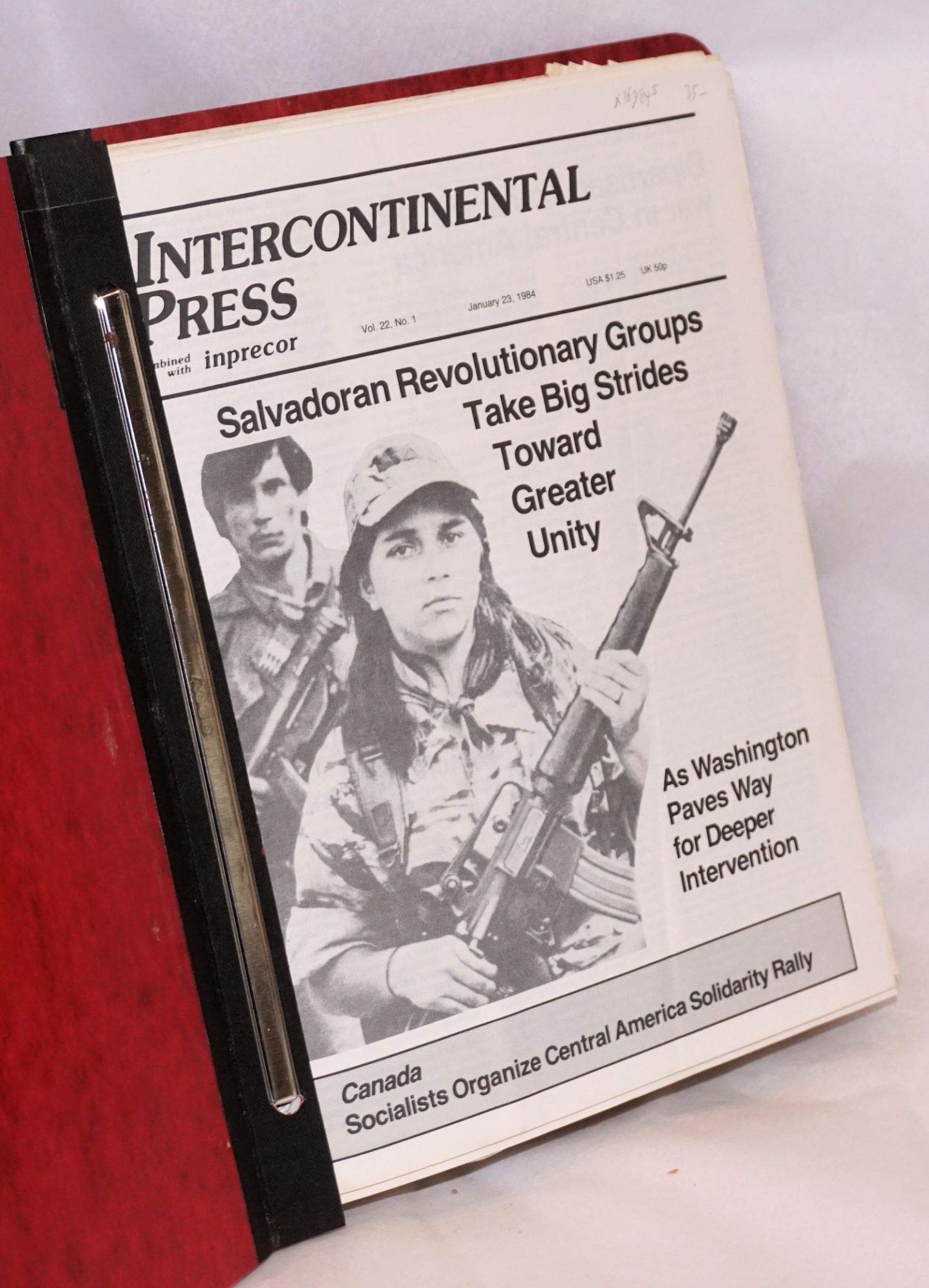 Intercontinental Press, combined with Inprecor. Vol. 22, no. 1 (January 23, 1984) to vol. 22, no ...