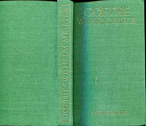 Wilhelm Meister by Wolfgang von Goethe | Goodreads