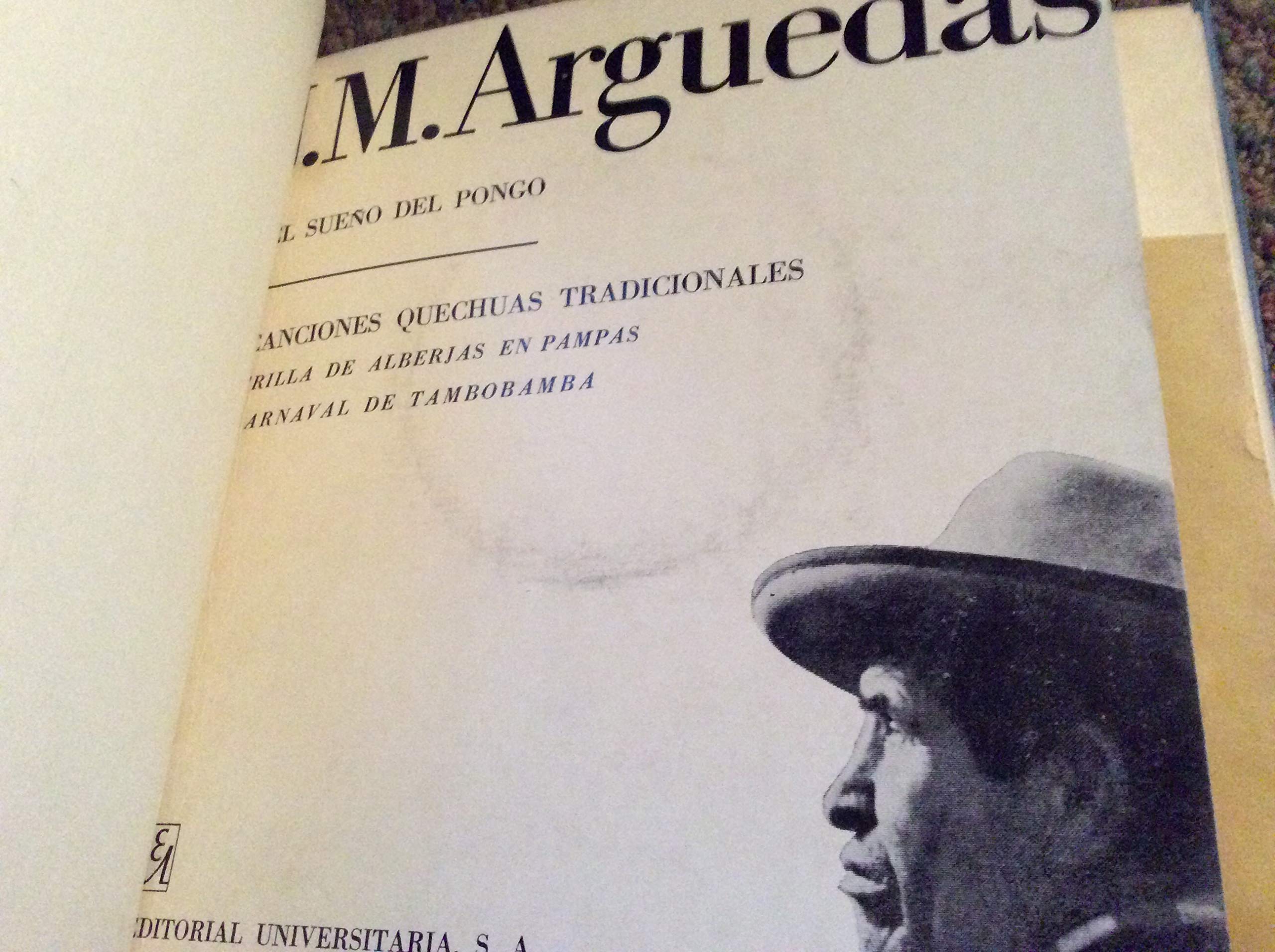 El Sueño del Pongo y Canciones Quechuas Tradicionales by José María ...