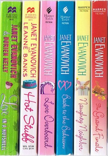 Janet Evanovich, 6-Book Collection: Love in a Nutshell / Hot Stuff ...
