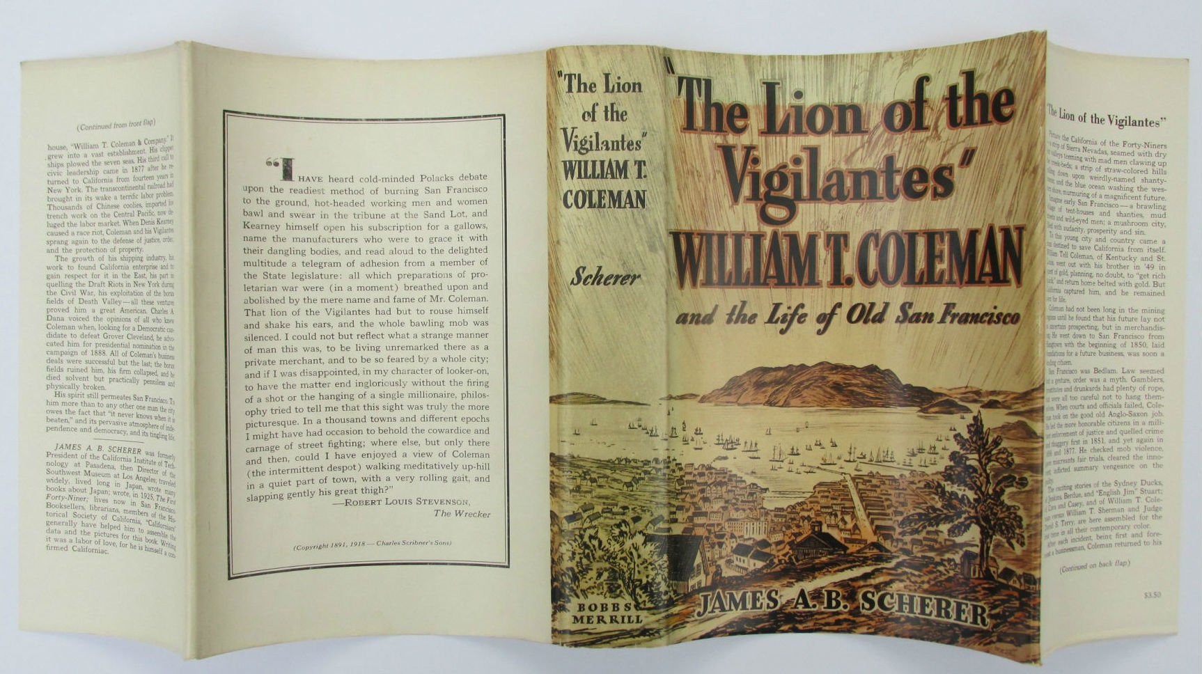 "The lion of the vigilantes" William T. Coleman and the life of old San ...