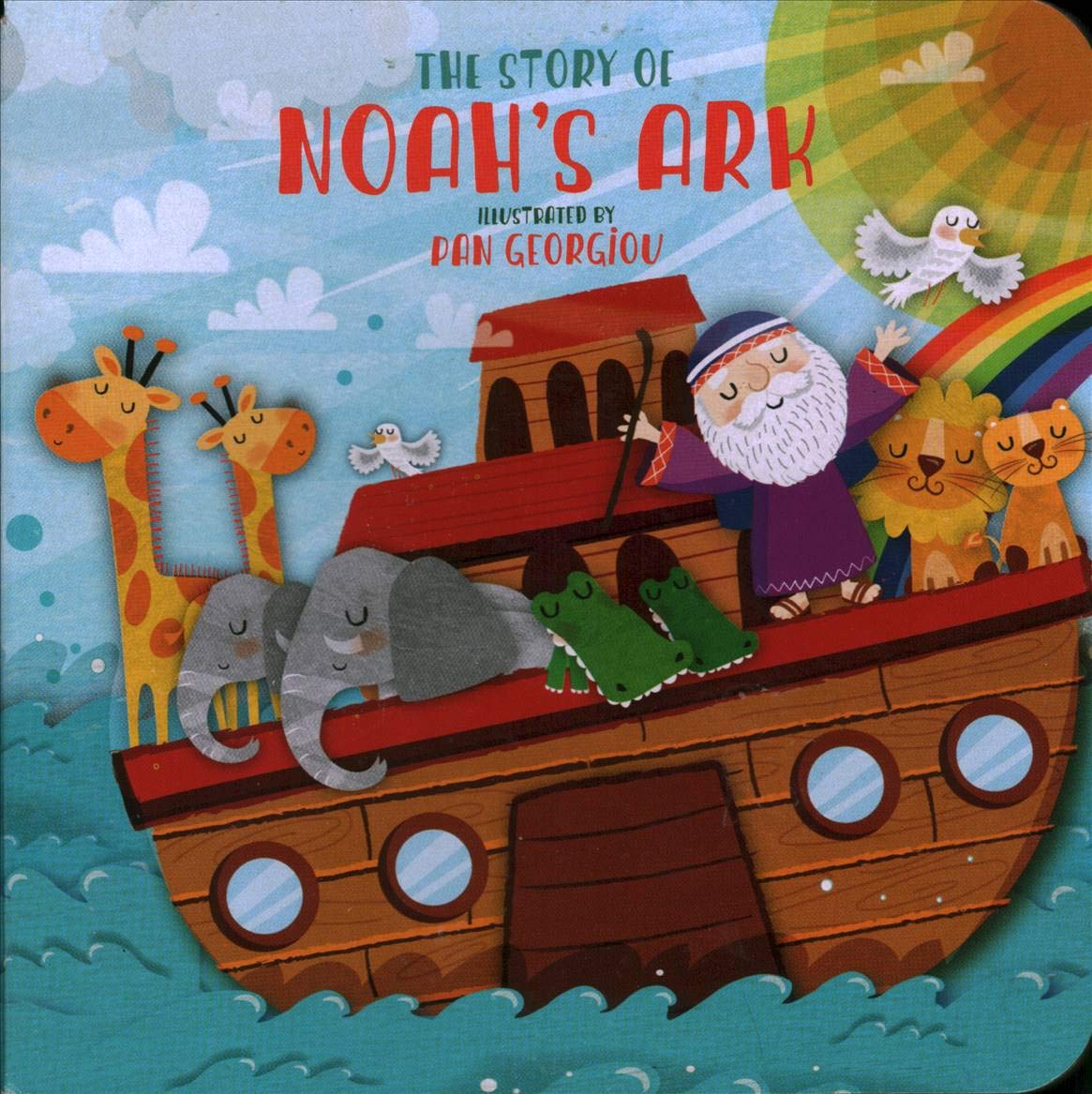 Four Books with last page Pop-Up: The Story of Noah's Ark/ My Little ...