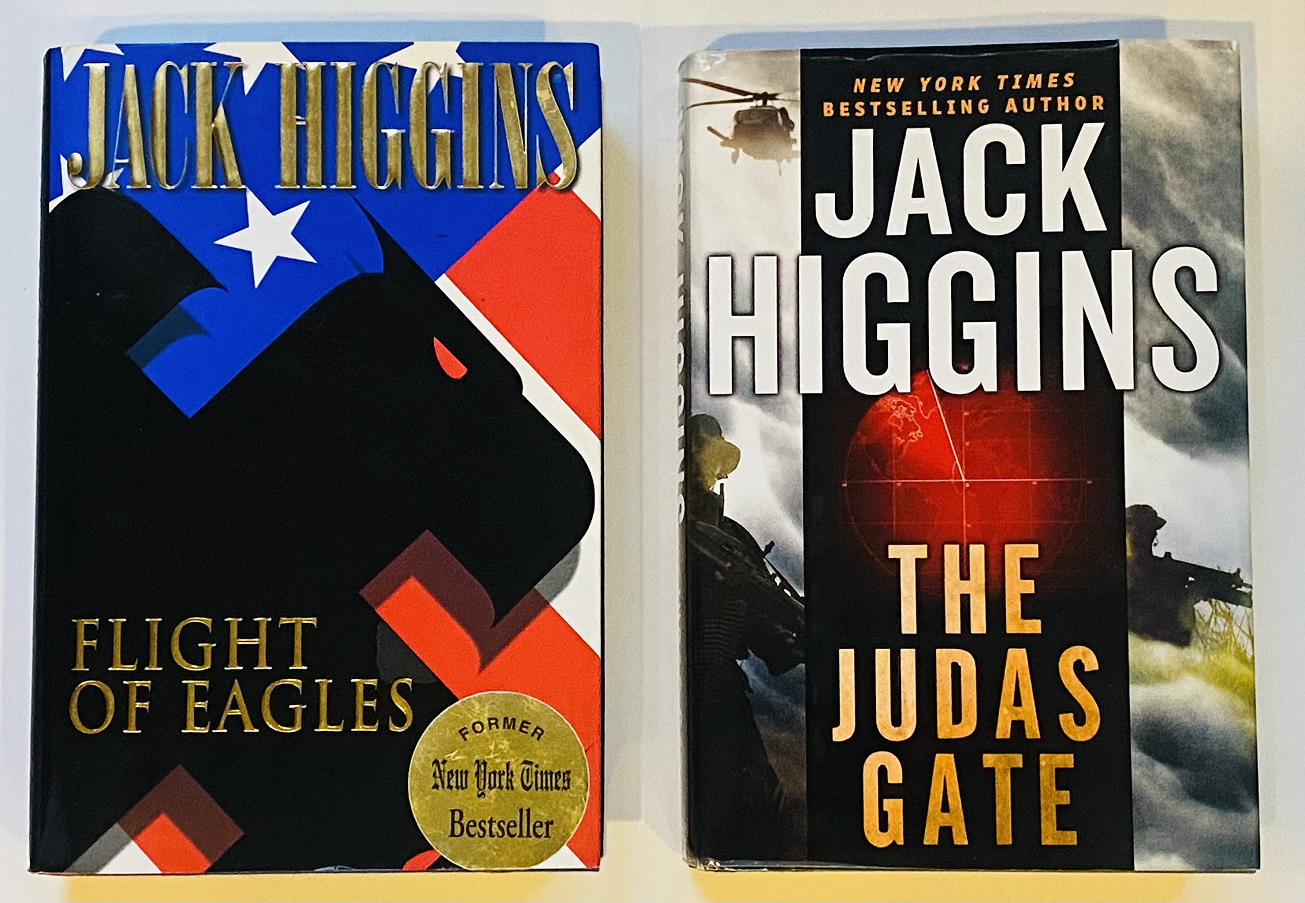 2 Jack Higgins Books! 1) Flight of Eagles 2) The Judas Gate by Jack ...