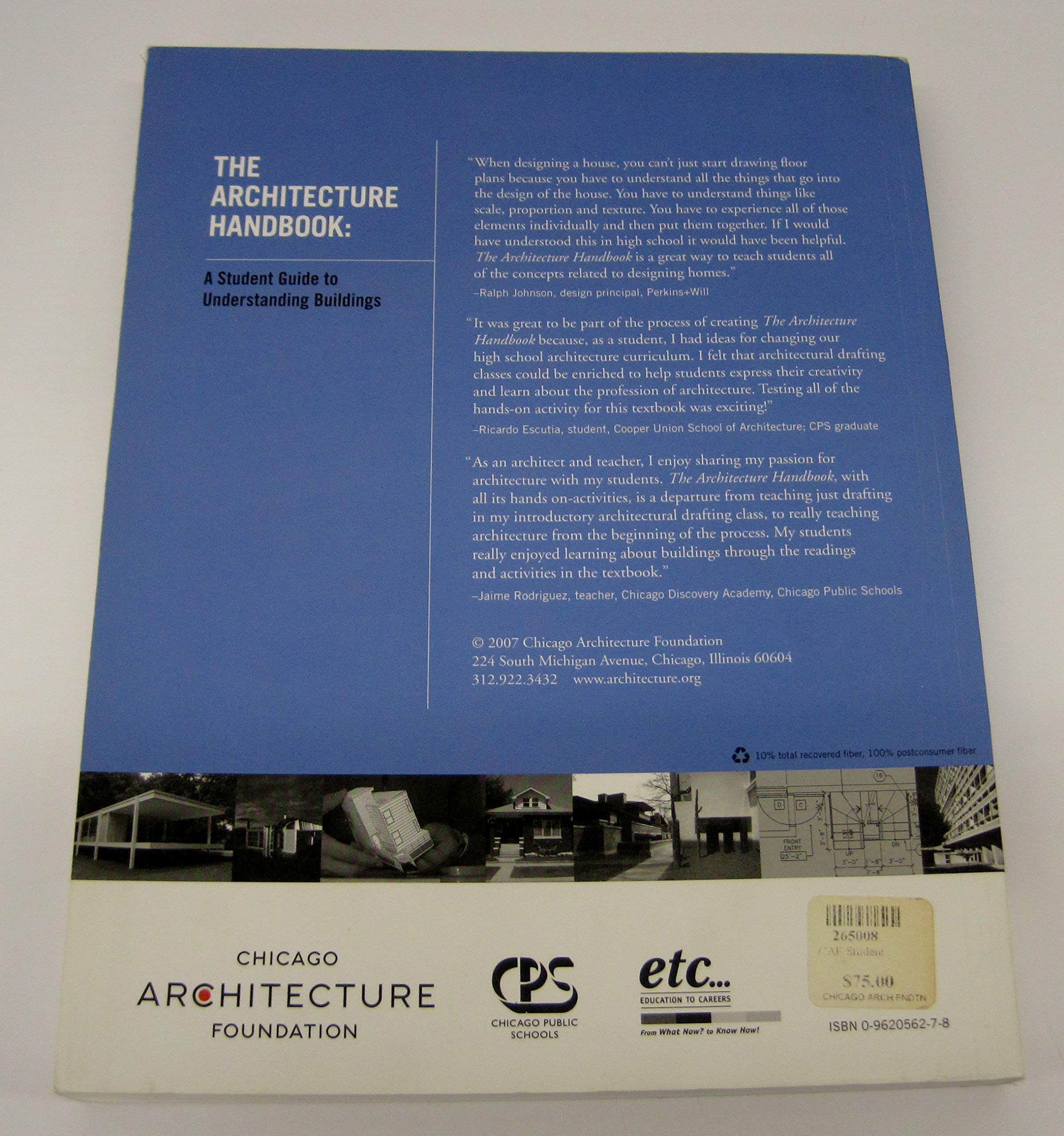 The Architecture Handbook: A Student Guide to Understanding Buildings ...