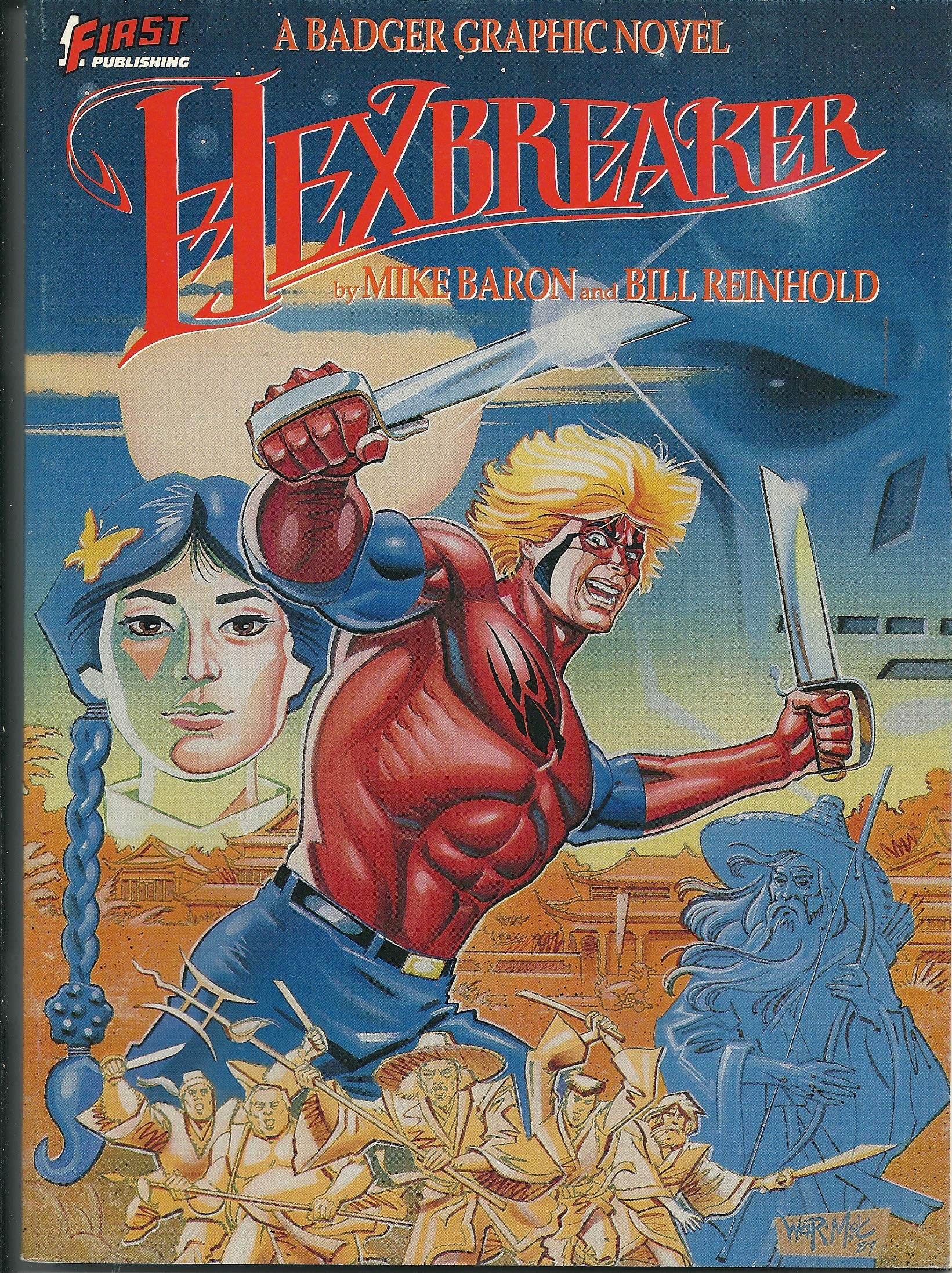 By Mike Baron Hexbreaker: A Badger Graphic Novel [Paperback] by Mike ...