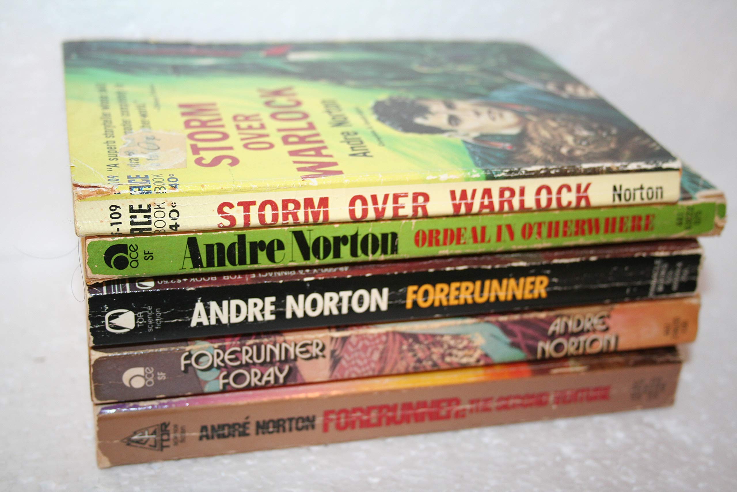 Andre Norton's Forerunner Series complete: [[Storm Over Warlock; Ordeal ...