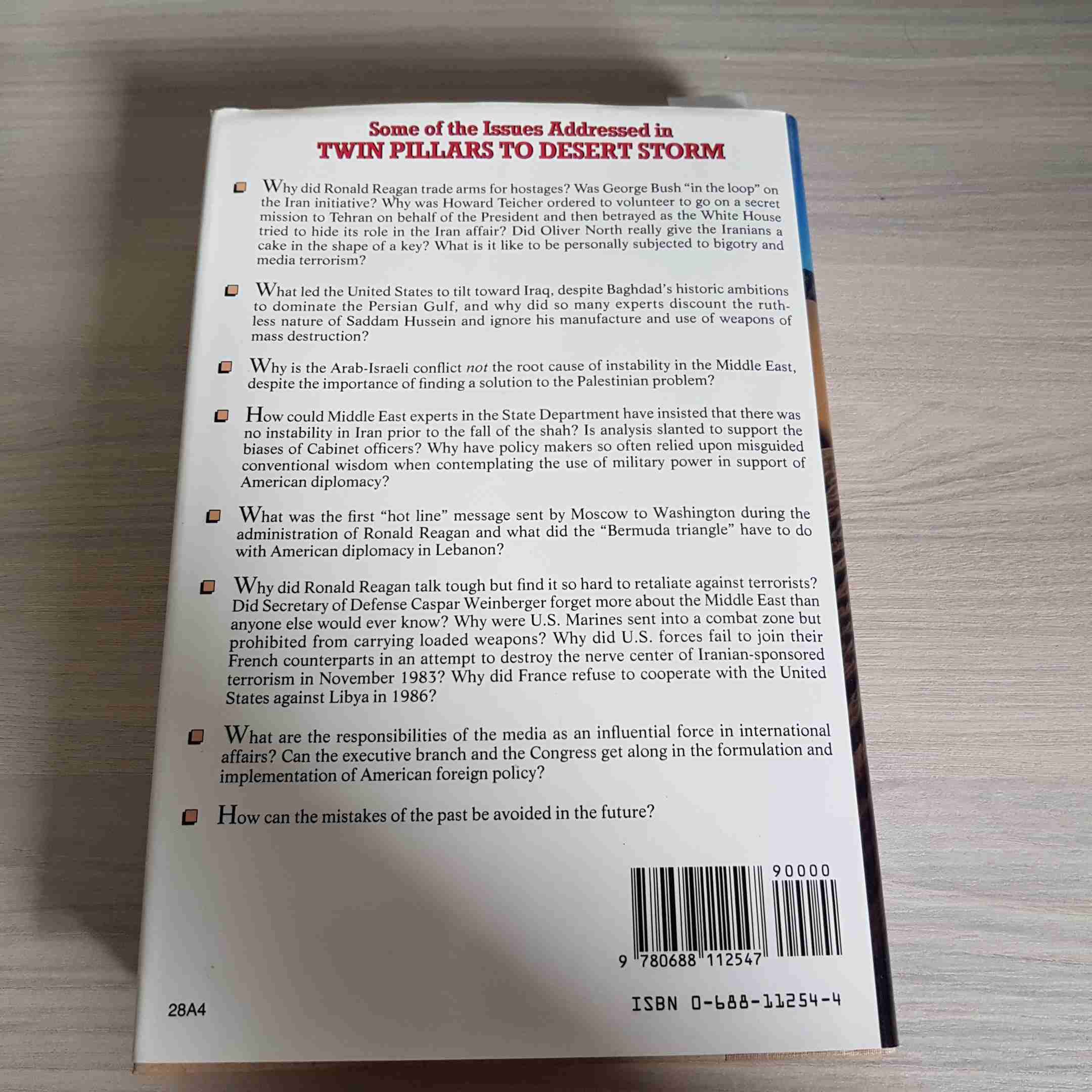 Twin Pillars to Desert Storm: America's Flawed Vision in the Middle ...