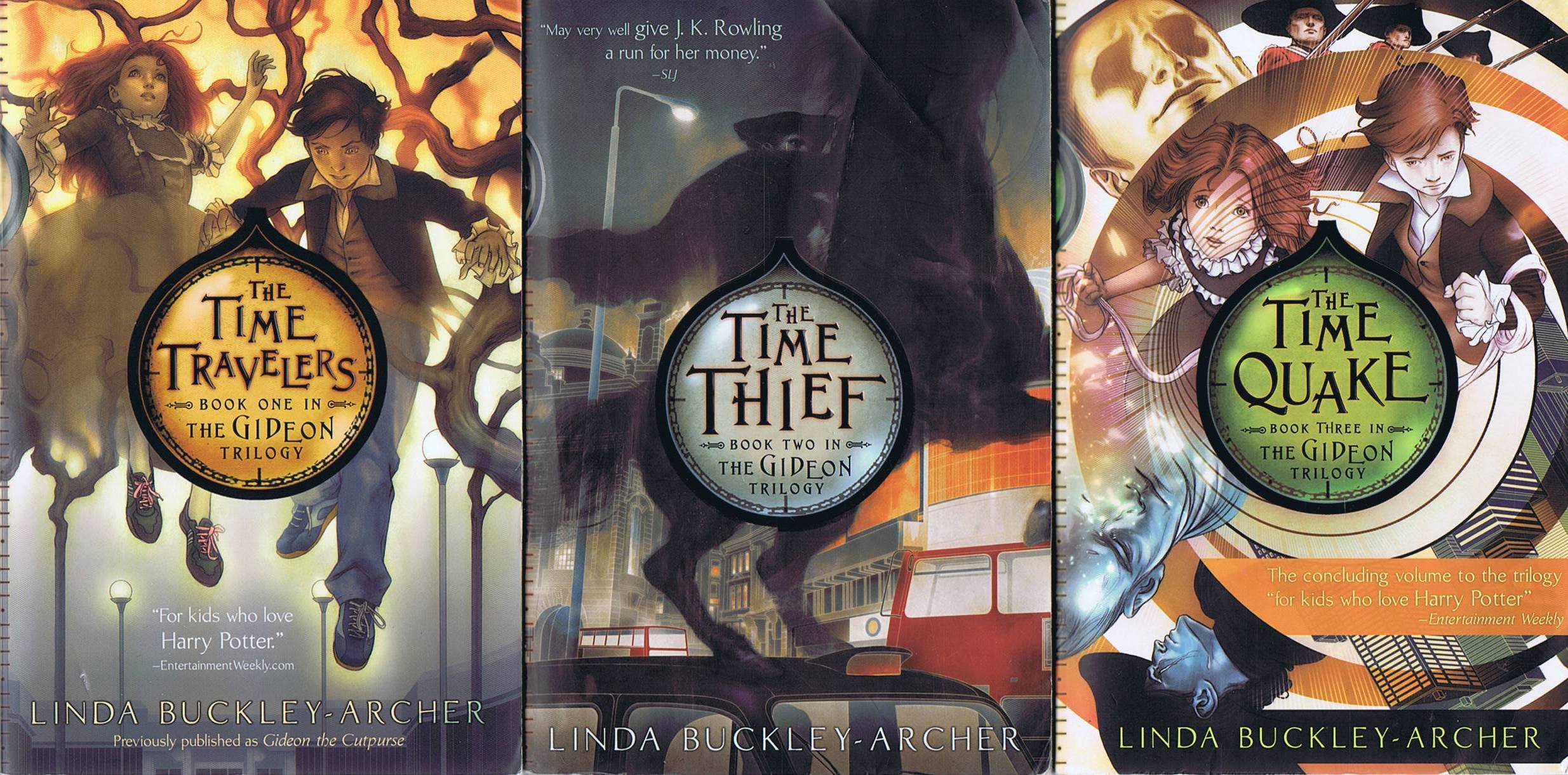 The Gideon Trilogy 3 Books - The Time Travelers, The Time Thief, The ...
