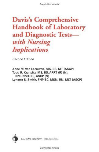 Davis's Comprehensive Handbook of Laboratory and Diagnostic Tests by ...